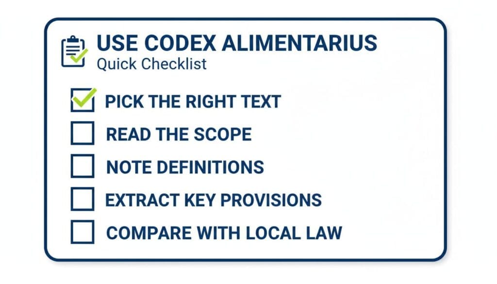 Codex Alimentarius: Simple Guide to Food Standards